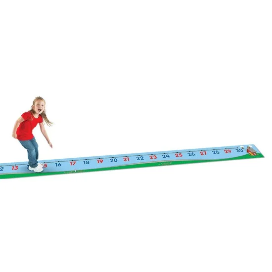 Giant 0-30 Number Line Floor Mat | Classroom & Home