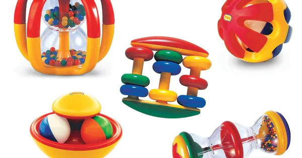 TOLO Baby Large Rattle Activity Set
