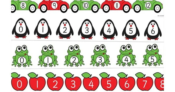 Character Number Lines