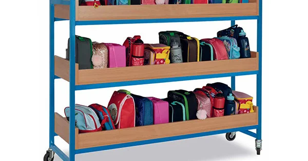 Heavy Duty 42 Lunch Box Trolley