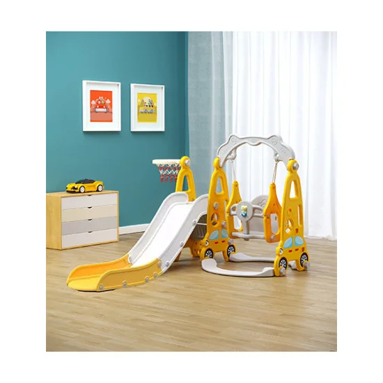 Car Style Slide & Swing