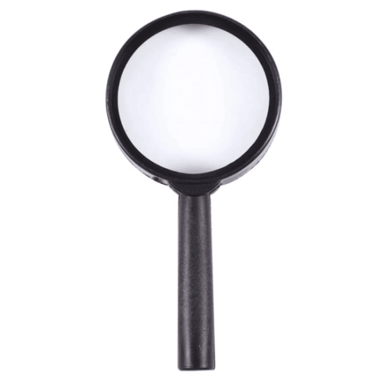 Magnifier Hand Held Plastic Frame