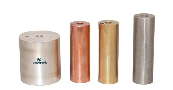 Metal Bloc Calorimeter Steel for Lab Heat Measurement