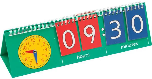 Tell Time Flip Chart