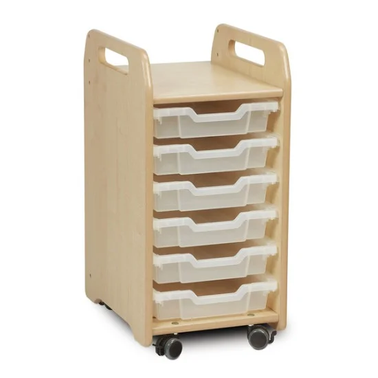 1 Column Tray Storage Unit - Shallow & Deep Trays